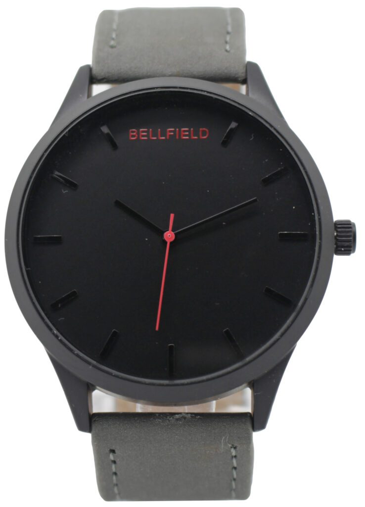 Bellfield Gents Watch Black Strap - Bilco Direct