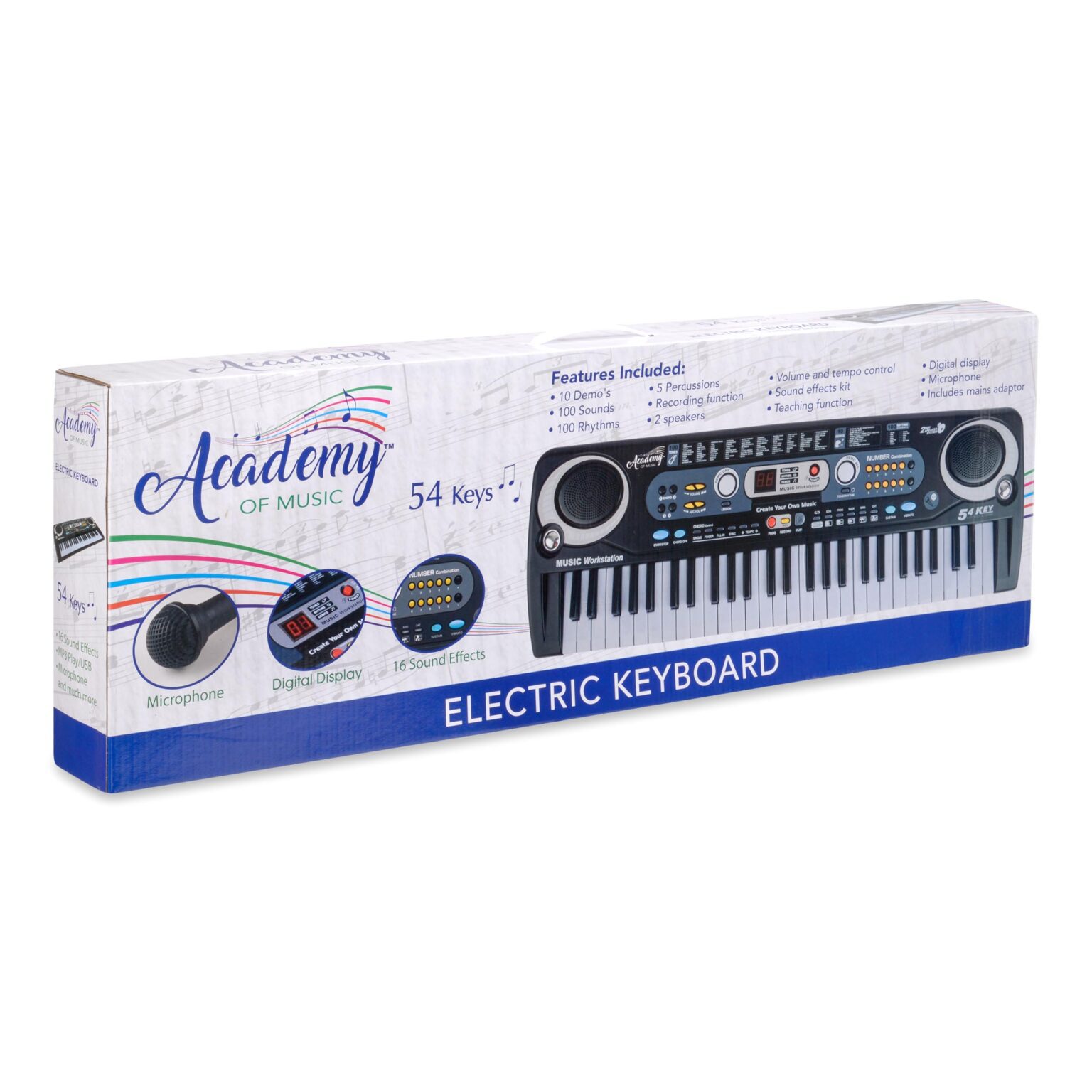 54 Keys Keyboard - Bilco Direct