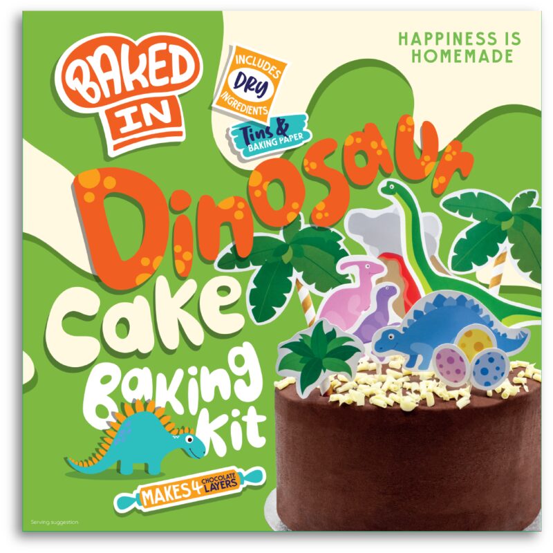 Dinosaur Celebration Cake Kit - Bilco Direct