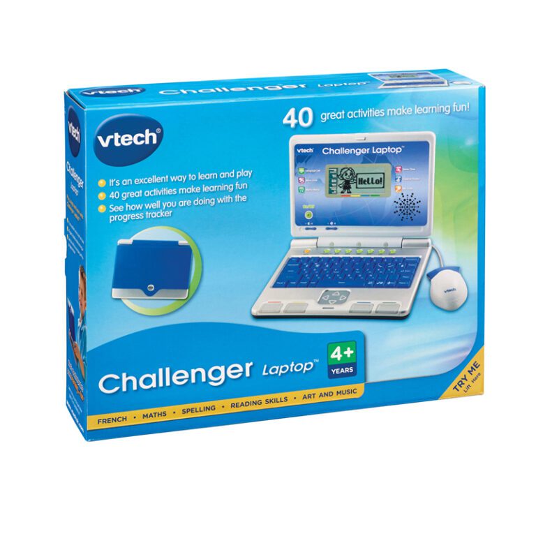 VTech Challenger Laptop – Blue - Bilco Direct