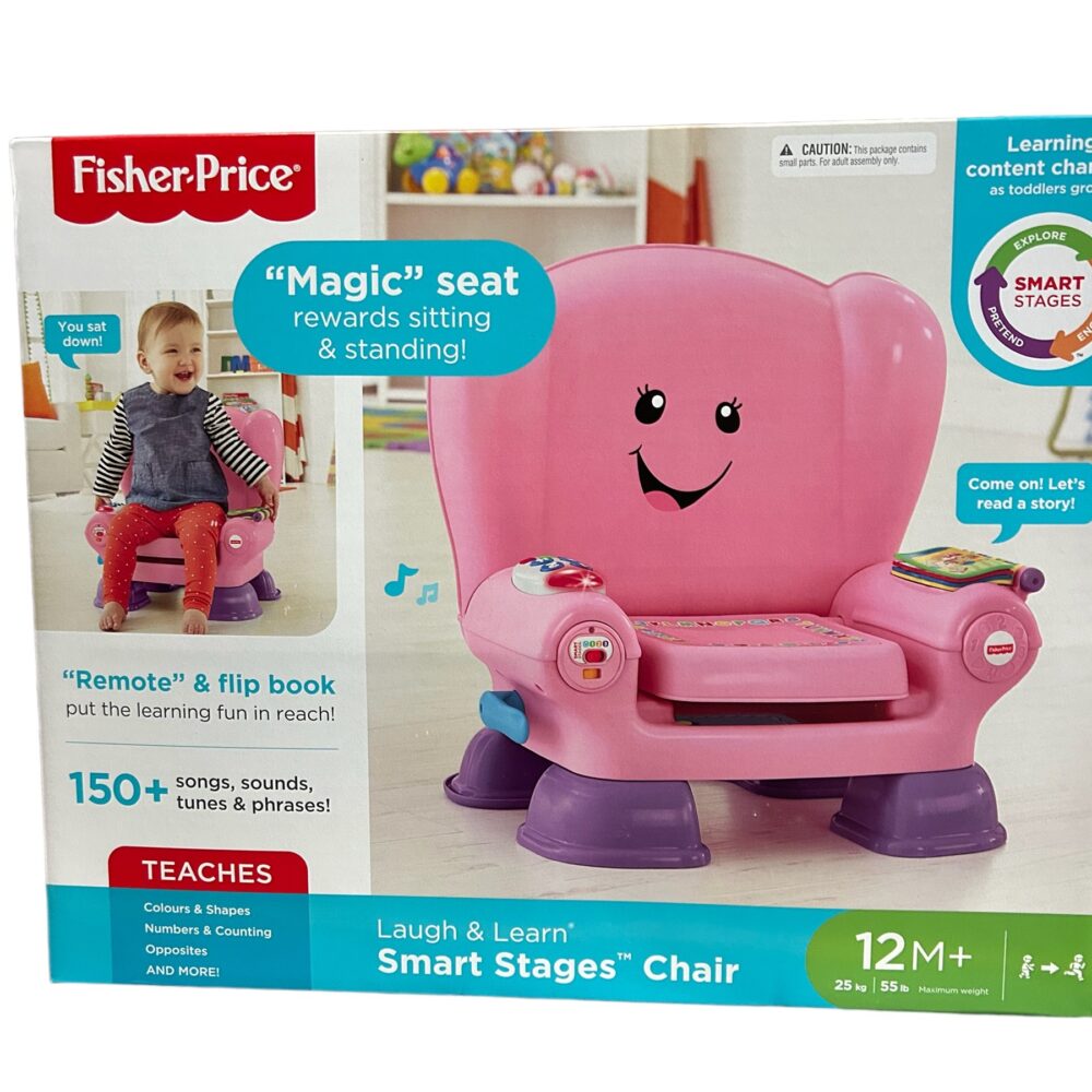 Fisher Price Smart Stages Pink Chair - Bilco Direct
