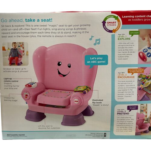 Fisher Price Smart Stages Pink Chair - Bilco Direct
