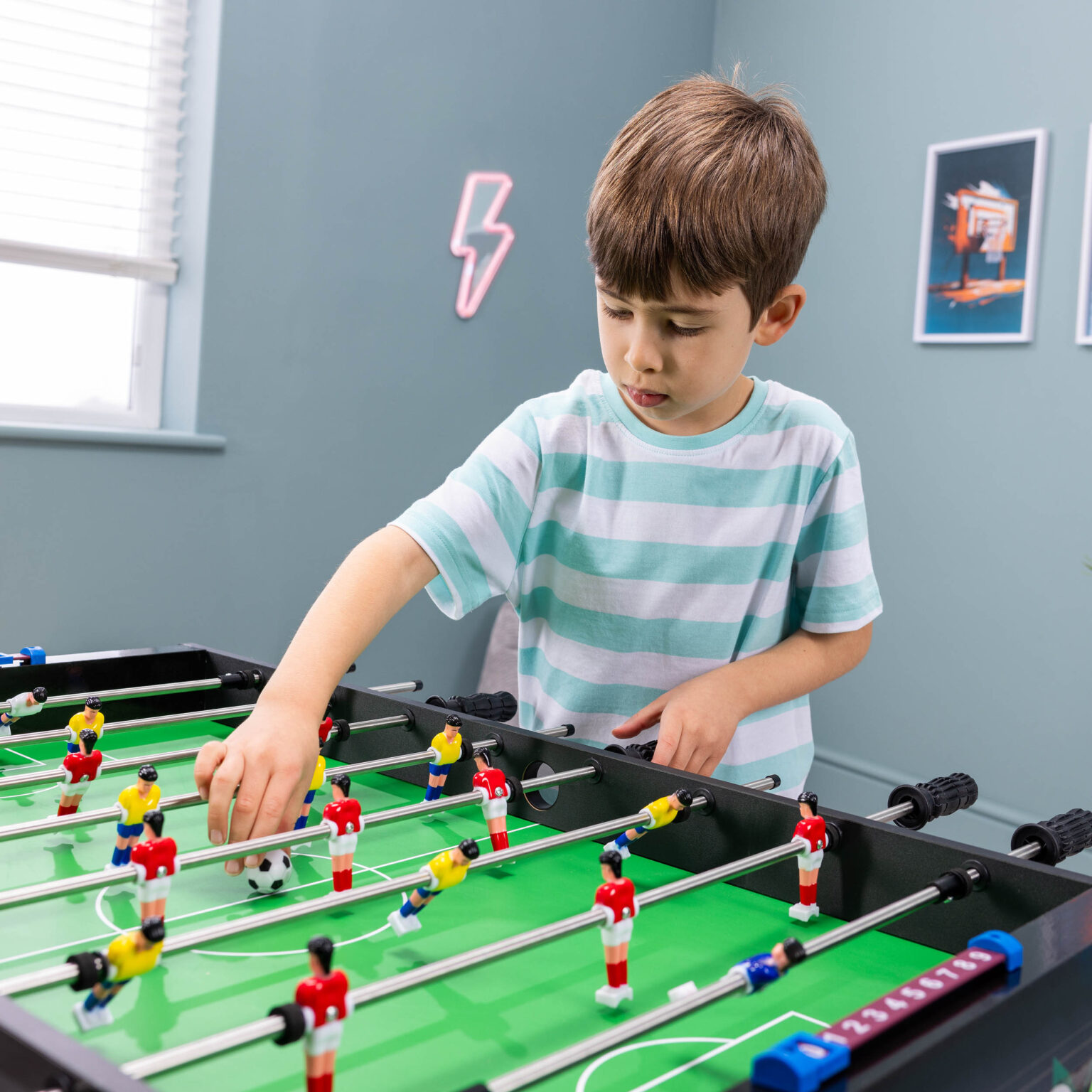 The Power Play Football Table - Bilco Direct