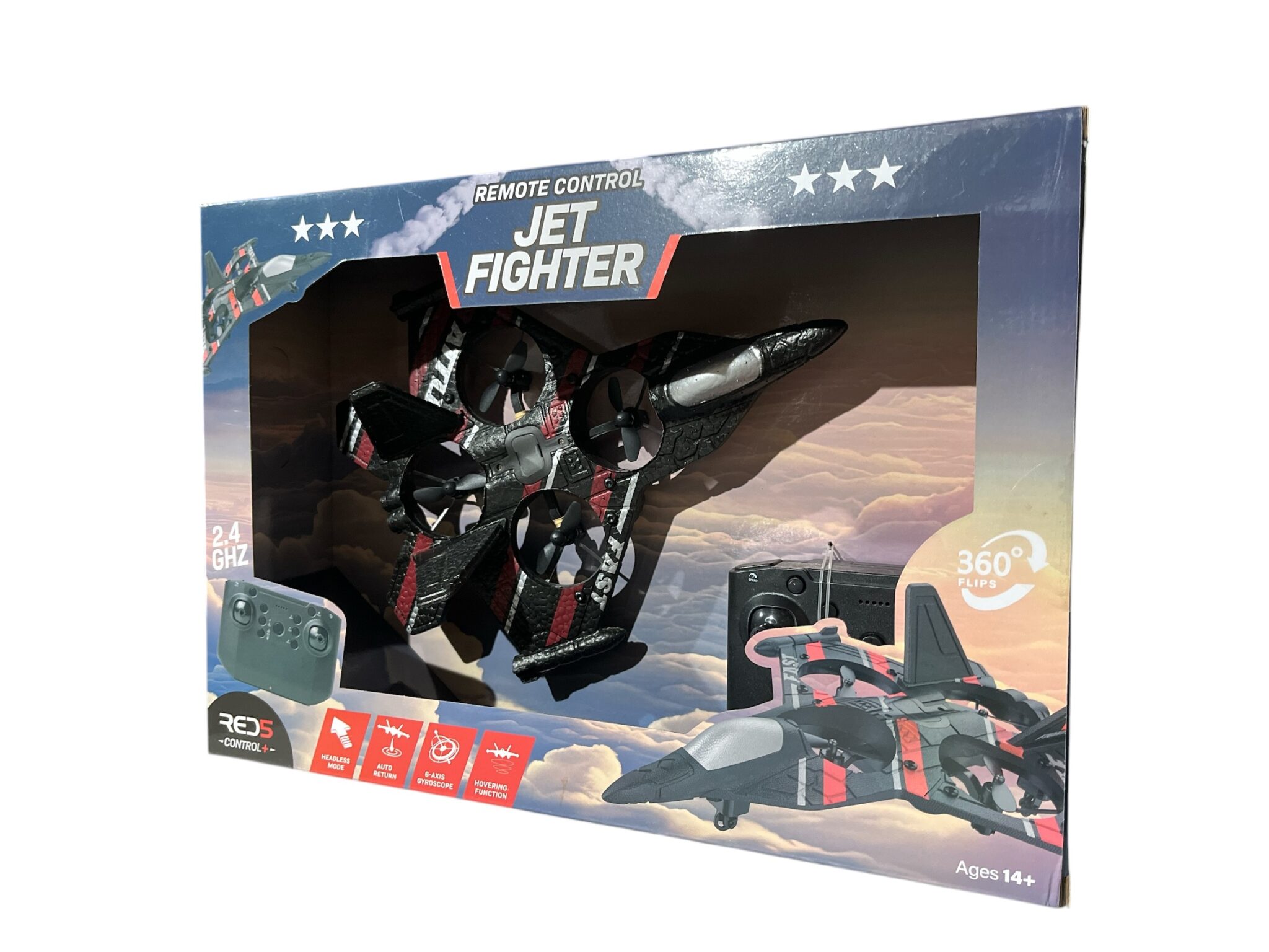 RC Jet Fighter Red - Bilco Direct
