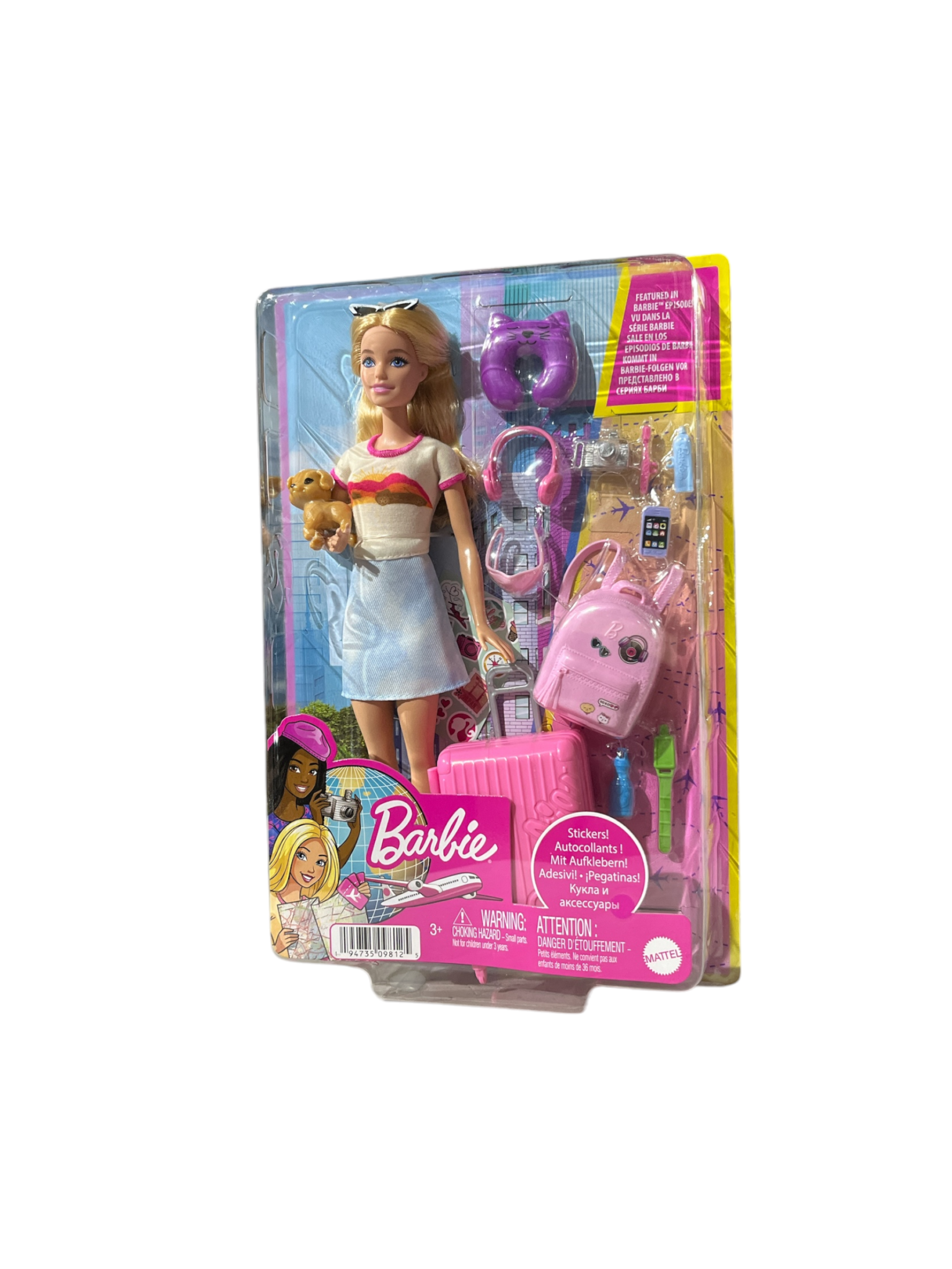 Barbie Travel Doll Playset - Bilco Direct