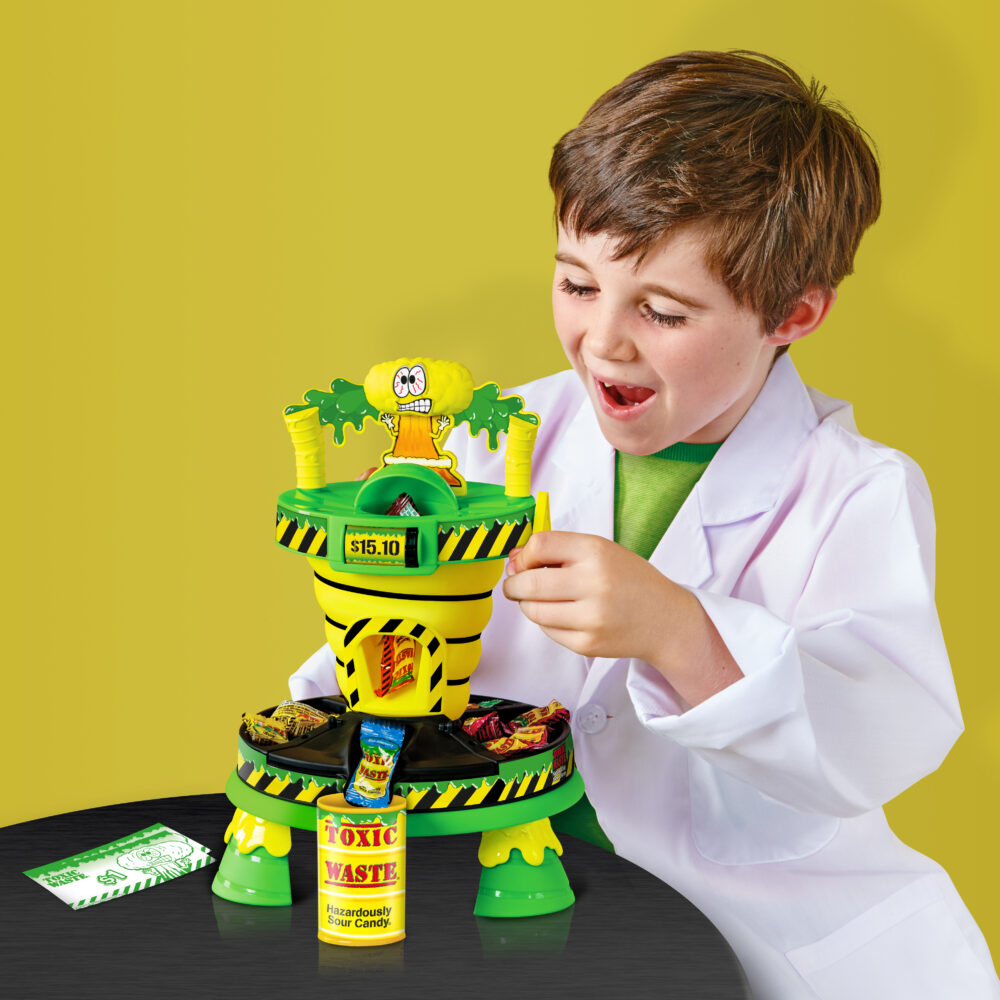 Toxic Waste Sweet Dispenser - Bilco Direct