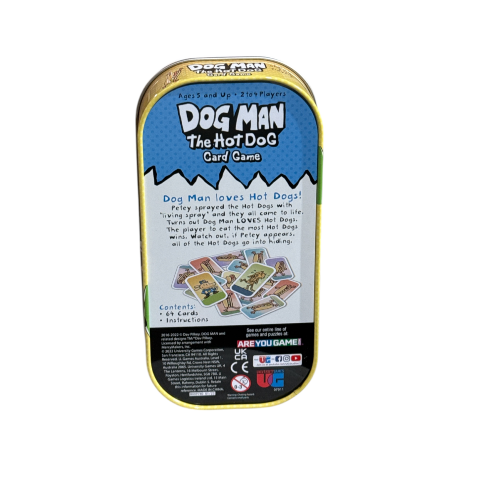 Dog Man Tin Card Game - Bilco Direct