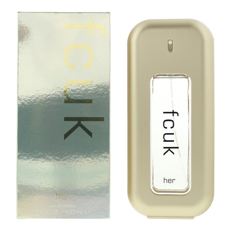 FCUK Her Eau de Toilette 100ml - Bilco Direct