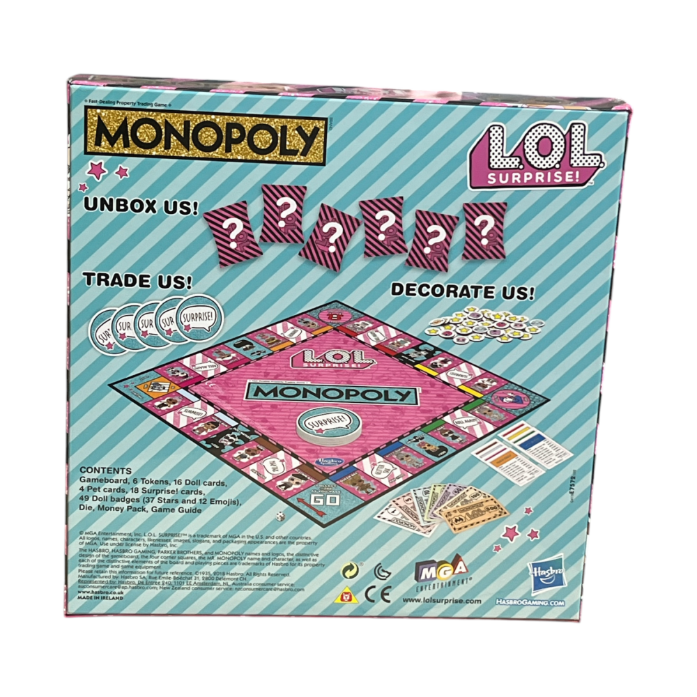 Monopoly Lol Surprise - Bilco Direct